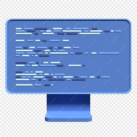 Premium Psd Computer Programming Or Developing Software 3d Rendering