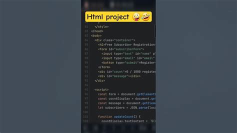 How To Make Registration Form In Html Coding Dna1 Html Youtube