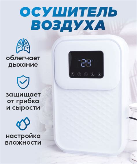 Осушитель воздуха бытовой поглотитель влаги от плесени и грибка белый купить на Ozon по низкой