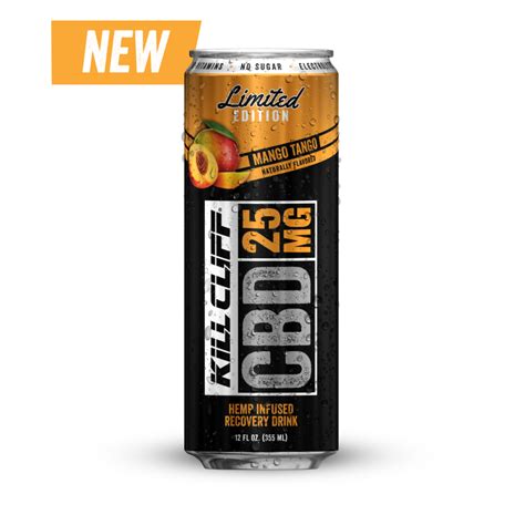 Kill Cliff Mango Tango Cbd Recovery Drink 12 Pack Leafly