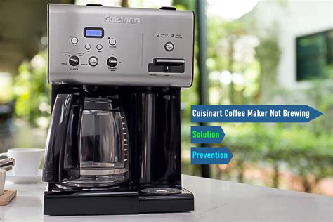 Cuisinart Coffee Maker Troubleshooting Step By Step Solution