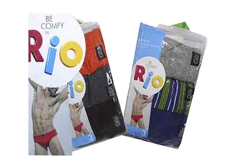 Mens Briefs Rio Pack G R Wills Wholesalers