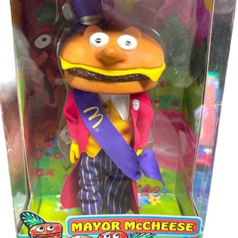 Mcdonalds Mcdonaldland Mayor Mccheese Figure Huckleberry 2008 Rare Cib 4616863064