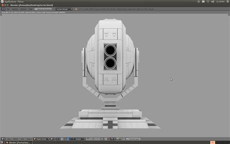 On Laser Turrets Cgi Sci Fi Art