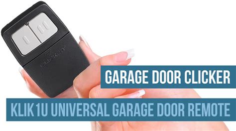Garage Door Clicker Ultimate Garage Door Remote And Keypad Resource