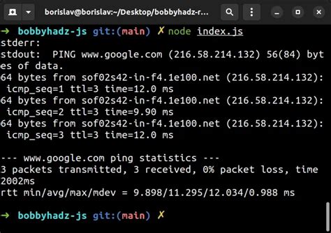 How To Ping A Or A Remote IP Address Using Node Js Bobbyhadz