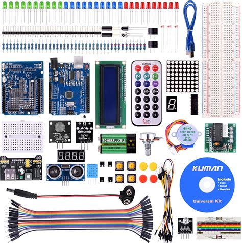 Kuman Complete Starter Kit With Detailed Tutorial And Reliable Components For