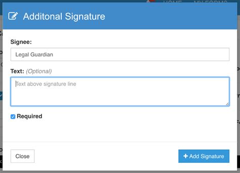 Adding Multiple Signatures To Consent Forms Support And Resource Hub