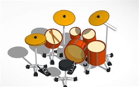 3d Design 전민중 류범석 드럼 Tinkercad