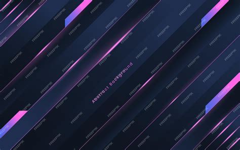 Premium Vector Abstract Black Background With Diagonal Pink Lines