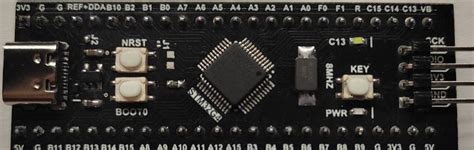 Самодельная отладочная плата на базе stm32g431cb — stm32g431 devboard