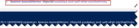 remove azureaddevice azure lessons