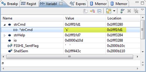 Eclipse Debugging With Strings Mcu On Eclipse