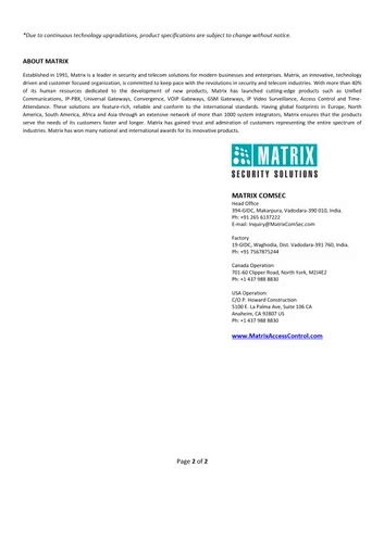 Matrix Cosec Path Rdfe Finger Reader At ₹ 9500 Piece In Ahmedabad Id 25382077762