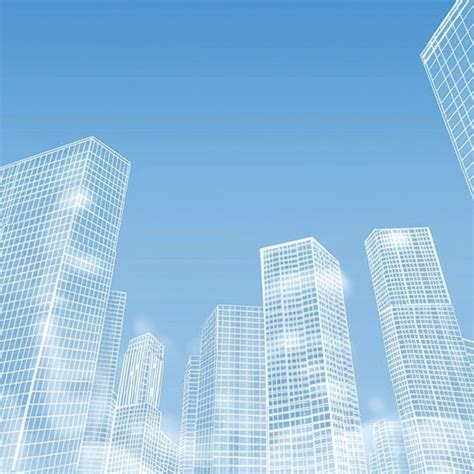 Skyline Architecture Illustration Premium Ai Generated Image