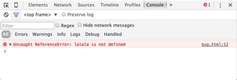 前端如何使用控制台检查错误 知乎