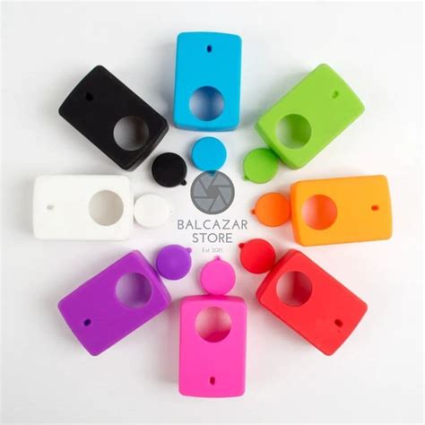 Silicone Lens Cap Silicone Body Cover Xiaomi Yi K Xiaomi Yi Lite Yi Plus Yi Discovery Action