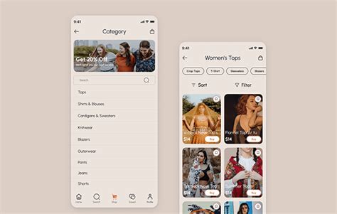 E Commerce Shopping App UI Design Behance