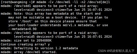 Linux:raid磁盘阵列linux查看raid信息命令 Csdn博客 Linux:raid磁盘阵列linux查看raid信息命令 Csdn博客