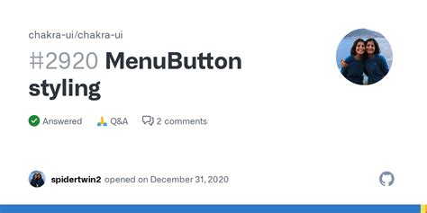 Menubutton Styling Chakra Ui Chakra Ui Discussion Github