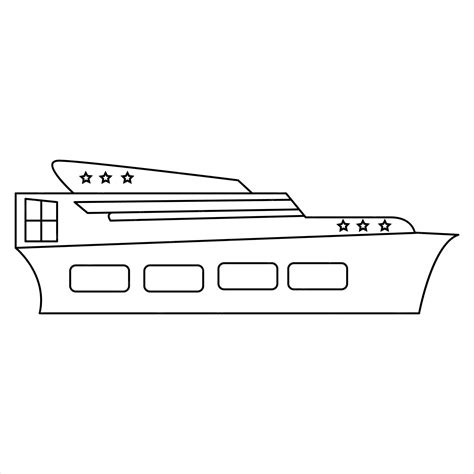 Premium Vector Continuous One Line Drawing Of Ship Line Art Drawing