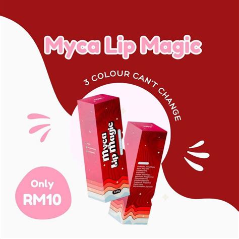 Myca Lip Magic Lipstick Original Shopee Malaysia