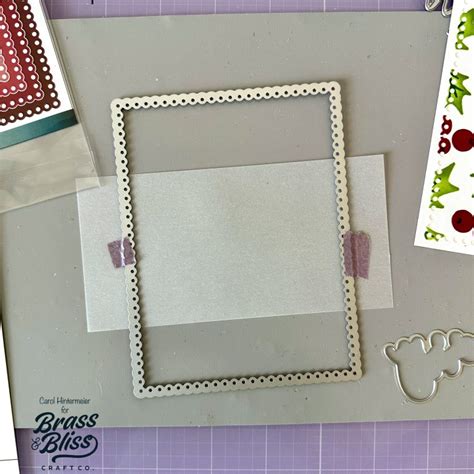 How To Use Texture Paste To Make Your Stenciled Cards Shine Brass Bliss Craft Co