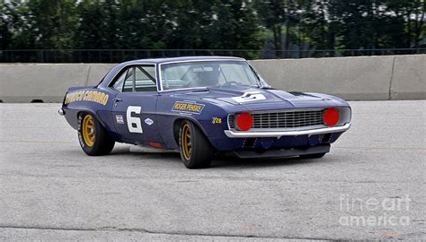 1969 Chevy Camaro Trans Am Race Car Photograph By Tad Gage Fine Art