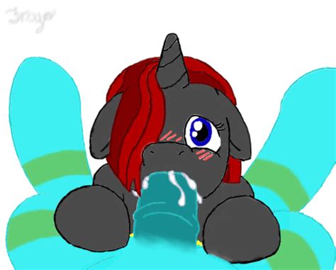Rule 34 Blush Cum Cum In Mouth Equine Fellatio Fryo Fryoknight Horn