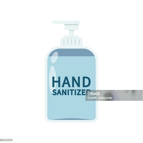 알코올 젤 손 소독제 아이콘 벡터입니다 바이러스 박테리아 독감 코로나 바이러스에 사용되는 알코올 젤 세척 물없는 손 세정제