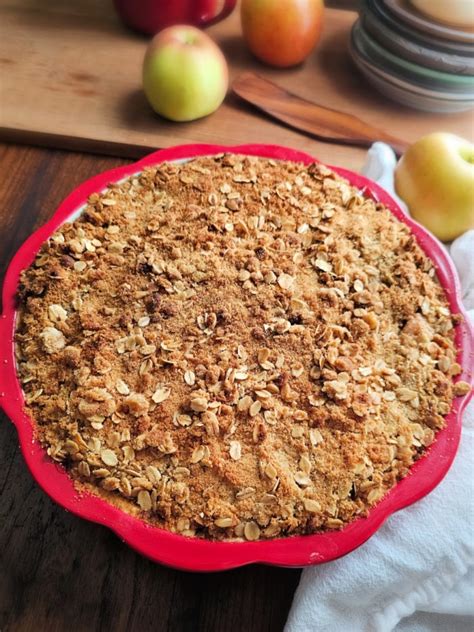 Pa Dutch Apple Crumb Pie My Homemade Roots