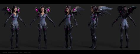 Kaisa Model Turnaround From Warriors Cinematic R Kaisamains