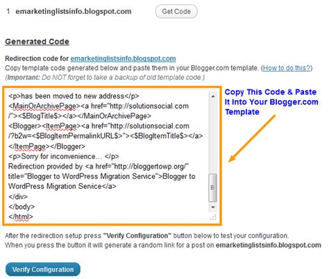 A Plugin For Redirecting Links From Blogger To Wordpress