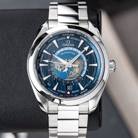 Omega Seamaster Aqua Terra 150m Co Axial Chronometer Gmt 55 Off