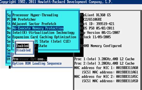Vmware ESXi Requires The Execute Disable No Execute Cpu Feature To Be Enabled Un Administrador
