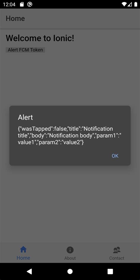 github andrehtissot cordova plugin fcm with dependecy updated ionic