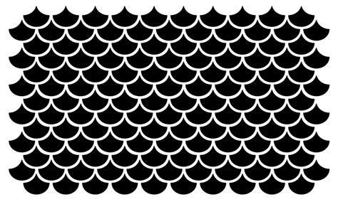 Roof Shingles Stencil Printable Pattern And Stencils