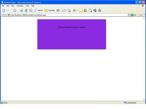 Ajax Rounded Corners Control Extender Codeproject