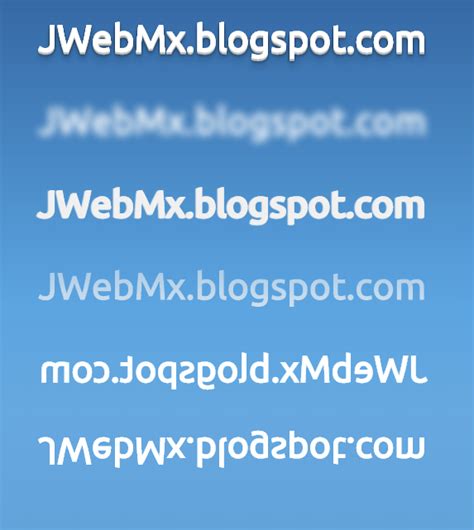 Efectos Con Textos En Css3