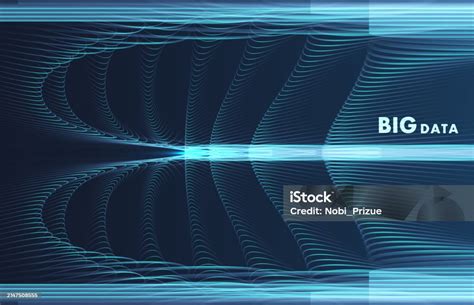 Abstract Data Transmission Visualization Stock Illustration Download Image Now Abstract