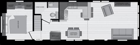 Island 6127 Park Model Homes