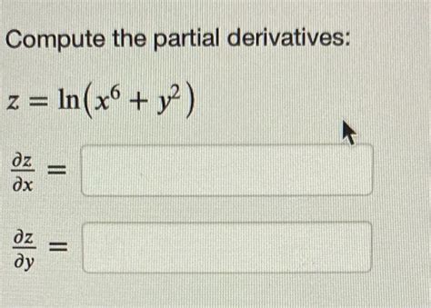 solved find the second partial derivatives of the function