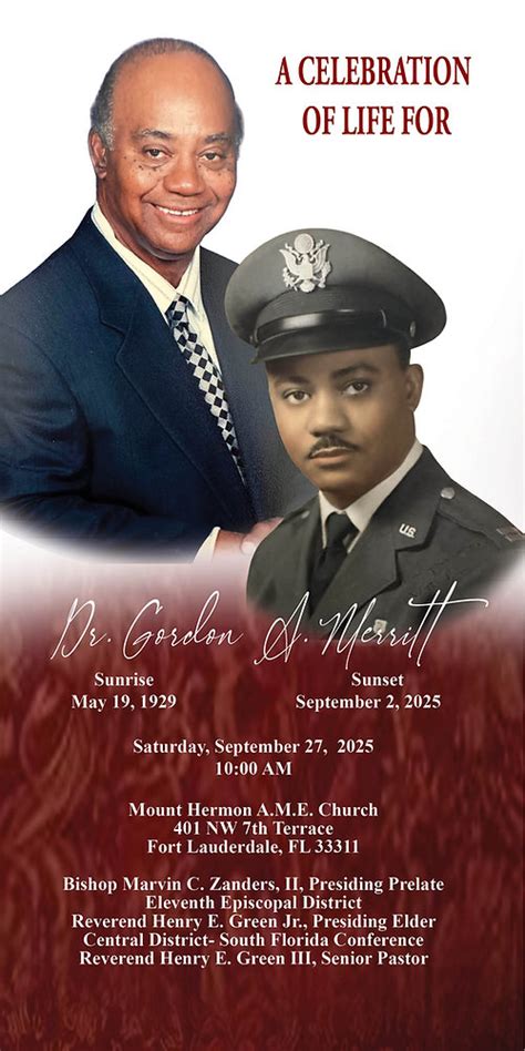 Dr Gordon Alphonso Merritt