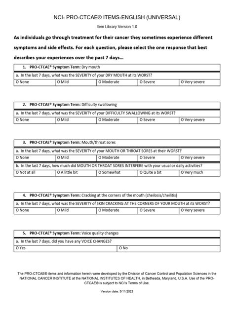 Pro Ctcae English Pdf Bloating Orgasm