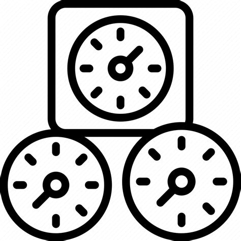 Gauge Indicator Dashboard Sensor Display Icon Download On Iconfinder