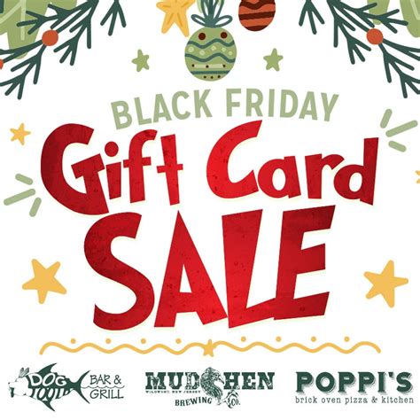 Black Friday T Card Sale Mudhen Brewing Company