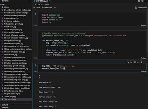 Do Image To Csv File Using Ocr In Python For You By Vincentat Fiverr