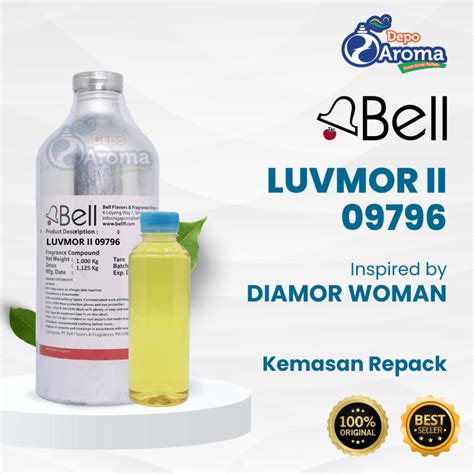 Jual Parfum Bibit Murni Luvmor Ii 09796 Repacking Bell Shopee