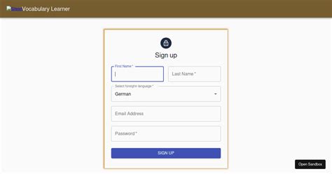 My App Codesandbox