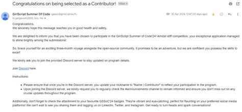 Parvi Gupta On Linkedin Gssoc2024 Opensource Diversityintech Excited